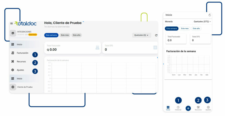 Facturación electrónica, manual de TotalPOS